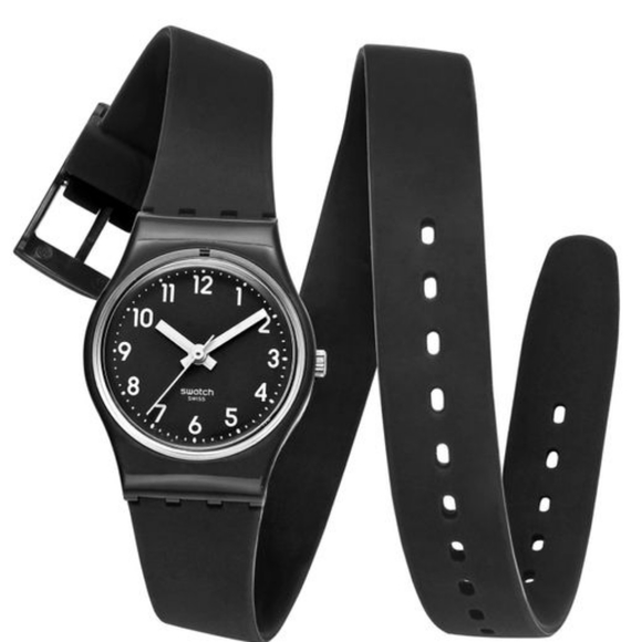 Swatch | Accessories | Swatch Wraparound Silicone Strap Watch For Women ...